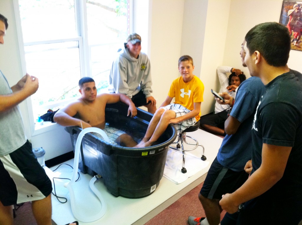 Ice baths help county's top players recover | Sachem Report