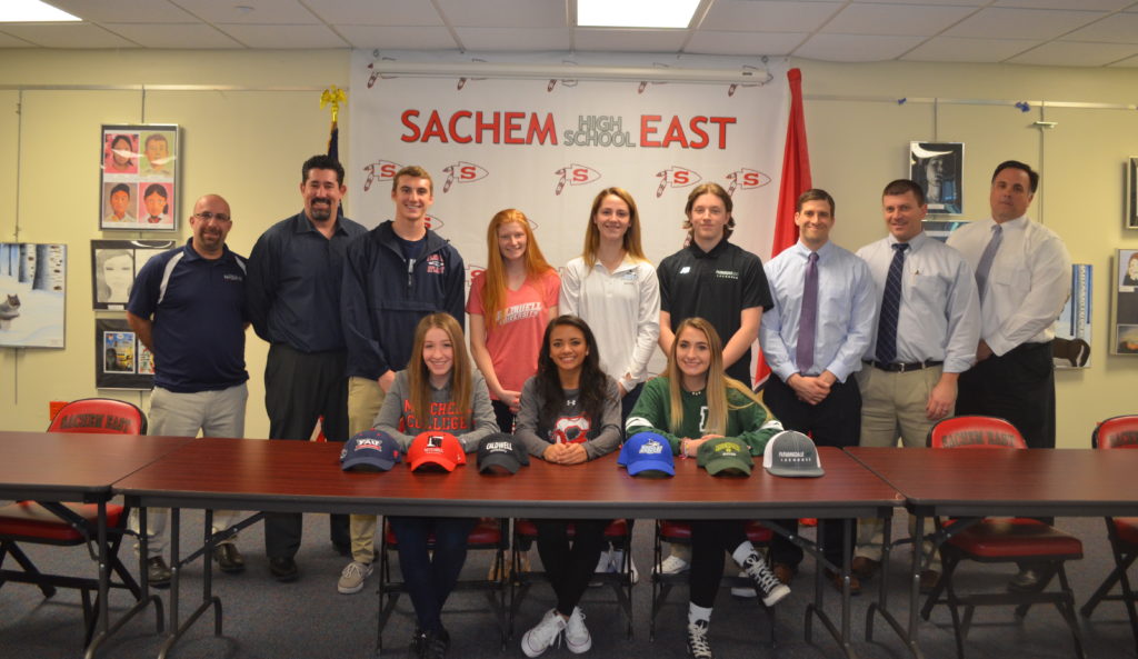 Sachem athletes sign national letters of intent | Sachem Report