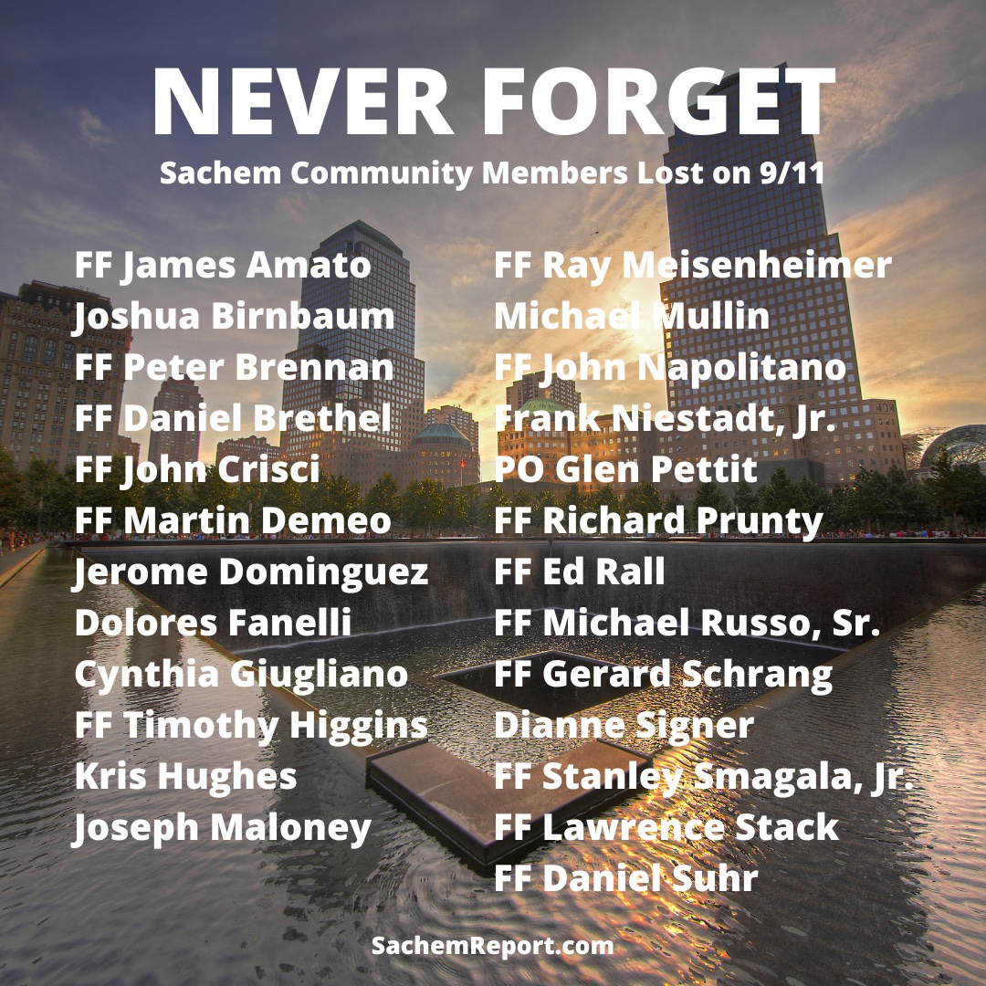 Remembering Our Sachem Community Members Lost on 9/11 | Sachem Report