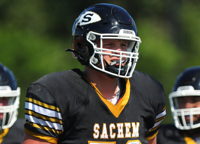 Sachem’s Joe Cruz Wins Zellner Award as Top Lineman in Suffolk County ...
