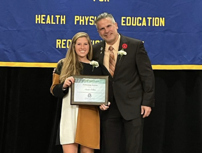 Sachem Alum, Teacher Amanda Stallone Honored for Phys Ed Work | Sachem ...