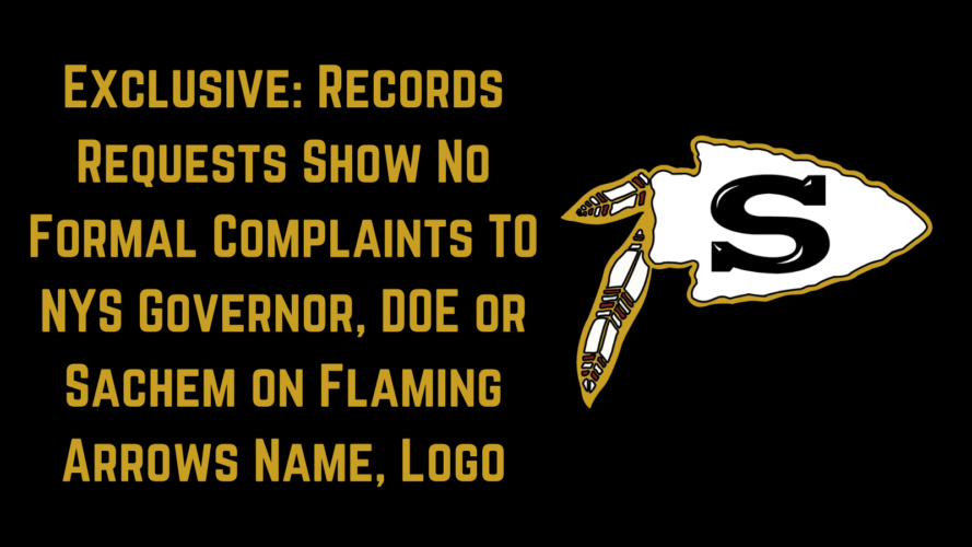 Nothing on Record Since 2000 to Support Banning Sachem Logo or Flaming ...