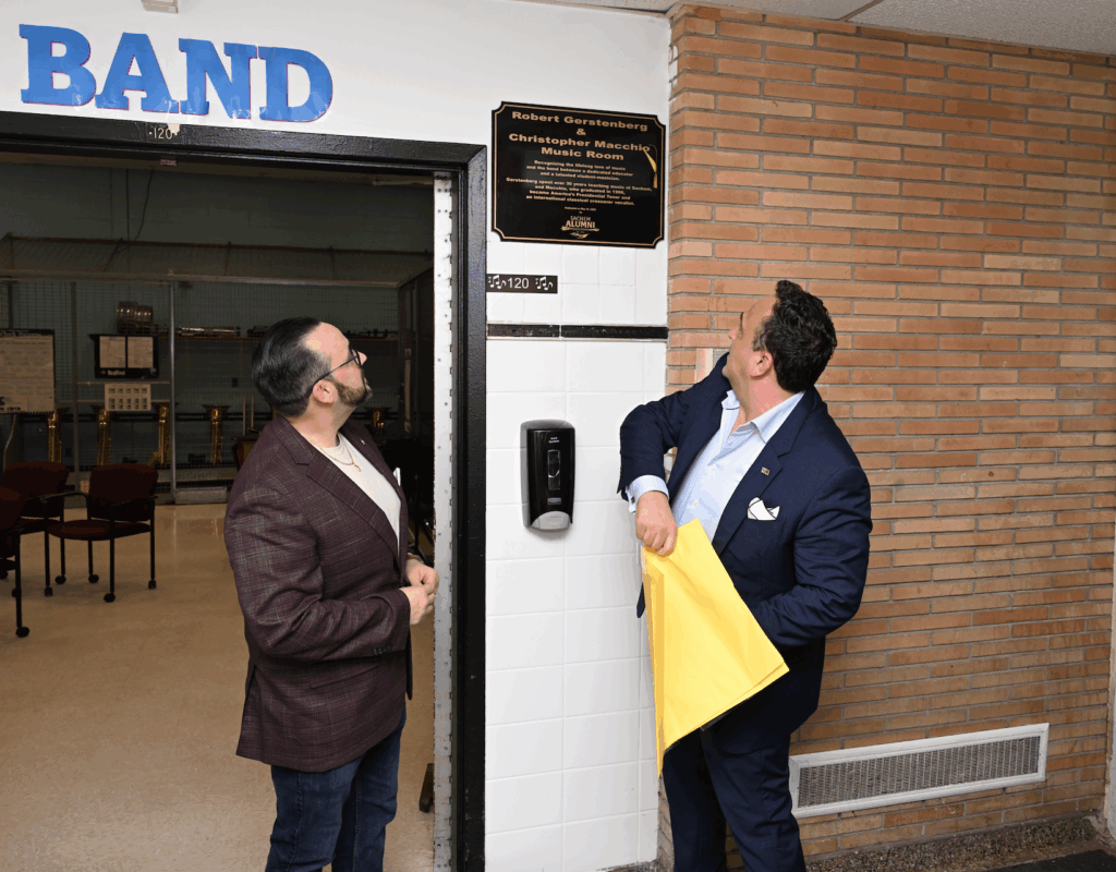 Sachem Dedicates Gerstenberg-Macchio Music Room at Samoset | Sachem Report